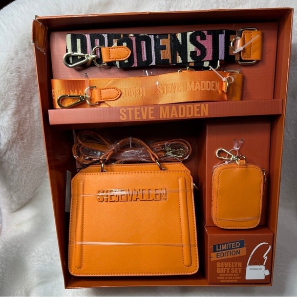 Steve Madden | Bags | New Steve Madden Orange Mango Bevelyn Limited ...